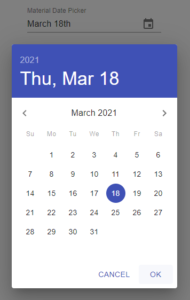 React 17 Material-UI Datepicker and Timepicker Example Tutorial