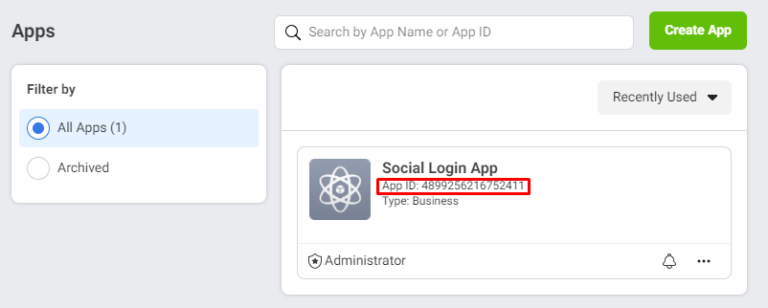 Facebook Login in React Application Tutorial & Example
