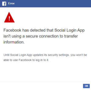 Facebook Sign-In Login Button in Angular 12 Application