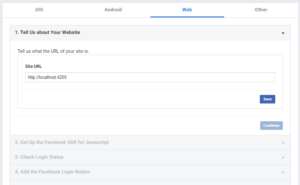 Facebook Sign-In Login Button in Angular 12 Application